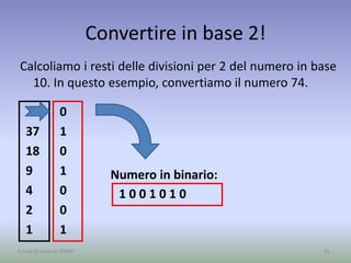 1 matematica binaria | PPSX
