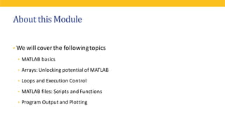 1 matlab basics | PPT