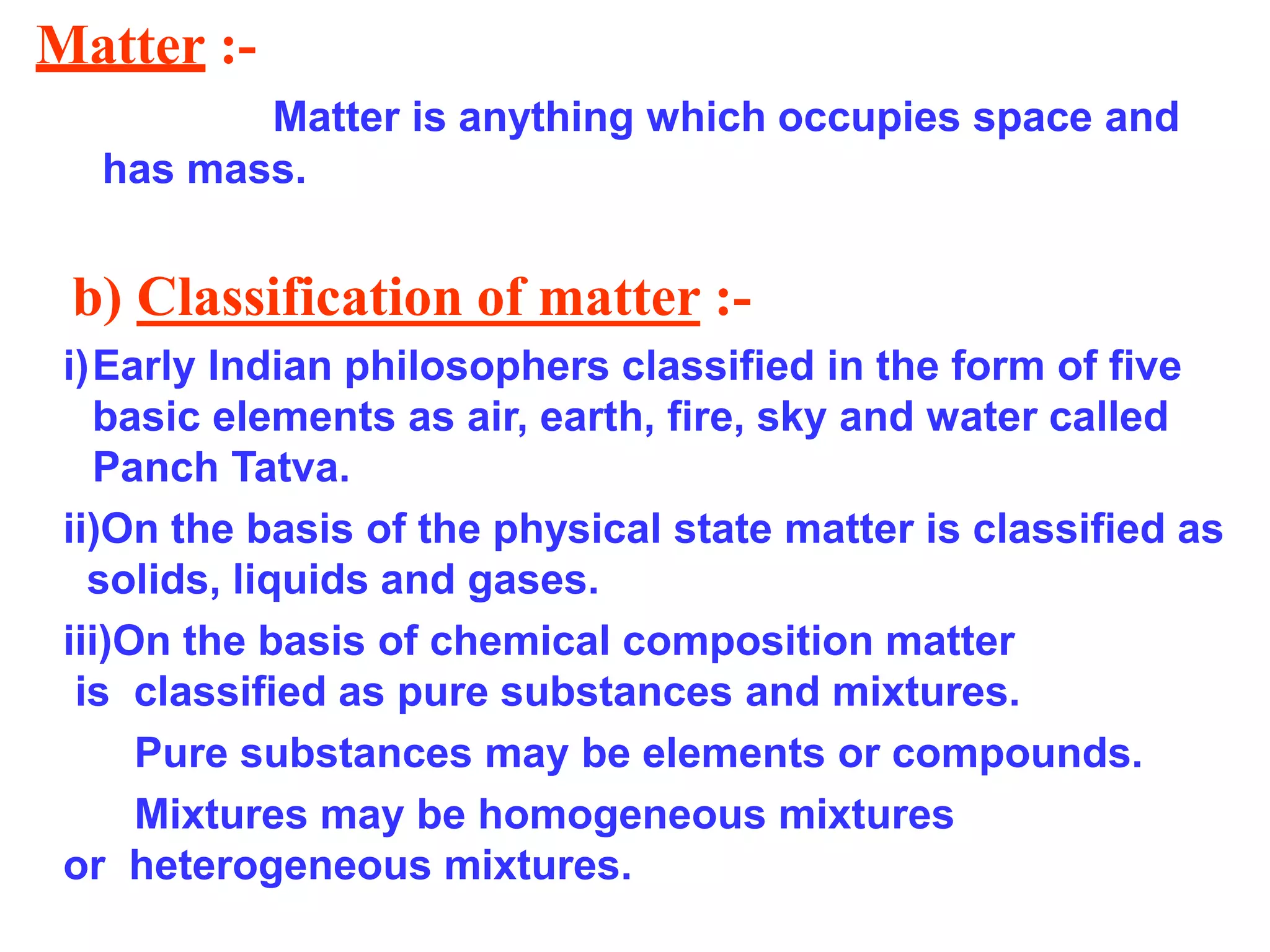 matter in our surroundings | PPT