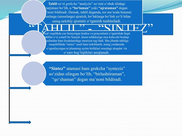 1Mavzu Iqtisodiy tahlil mavzusi yuzasidan | PPTX