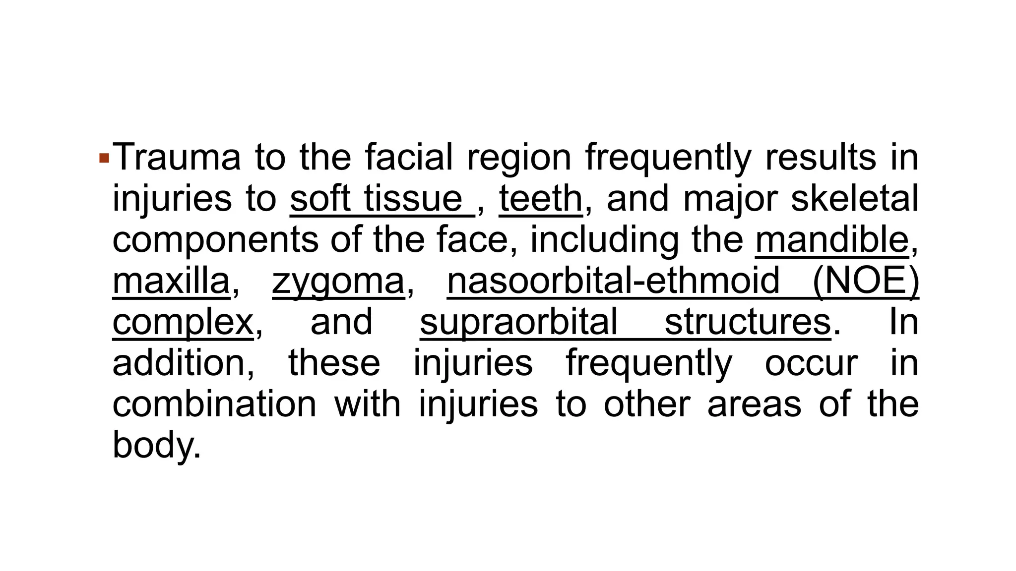 Lecture 1 maxillofacial trauma | PPTX