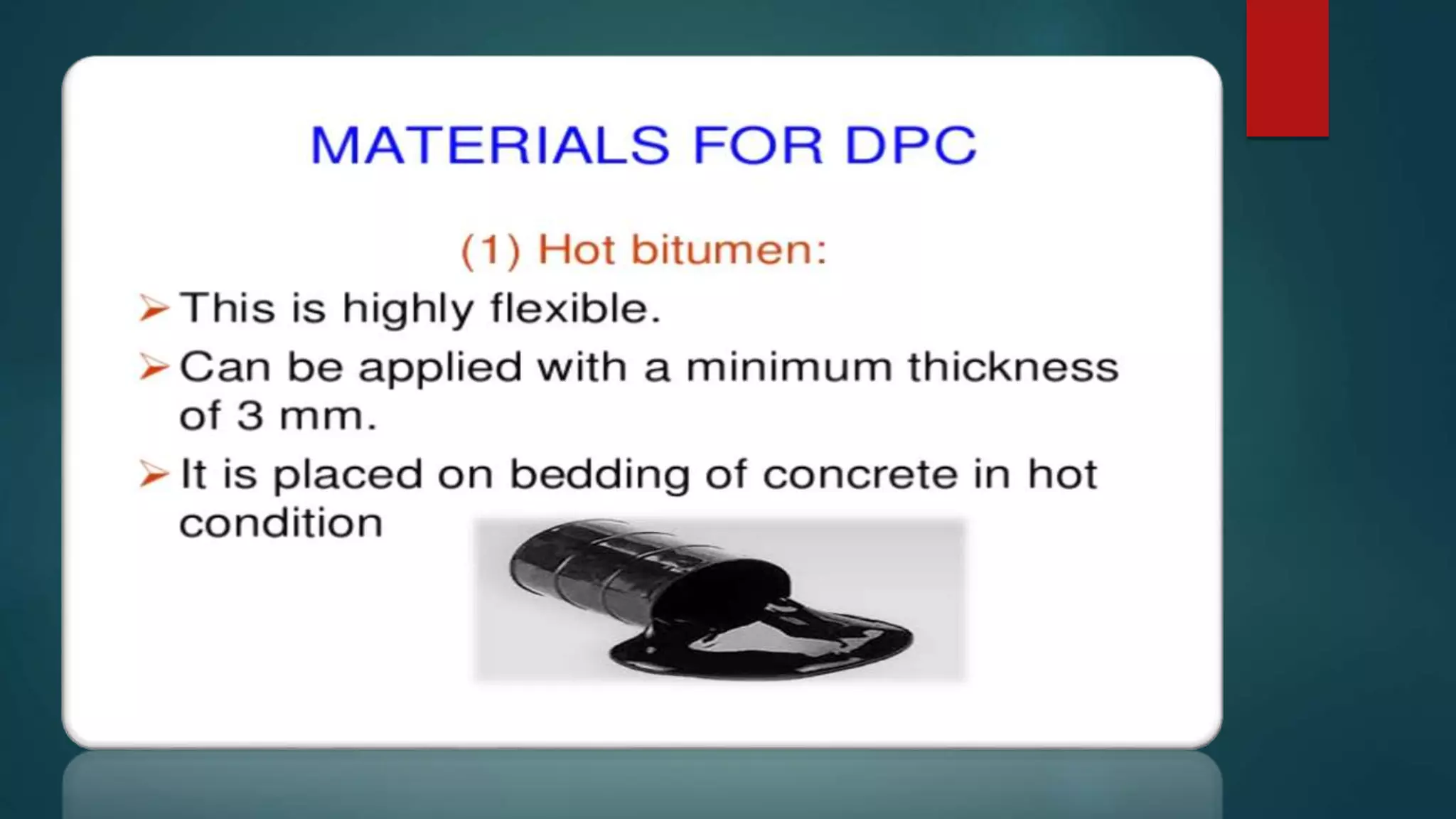 Damp Proofing Course | PPT