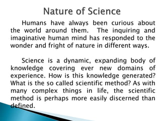 1 meaning and nature of science | PPT