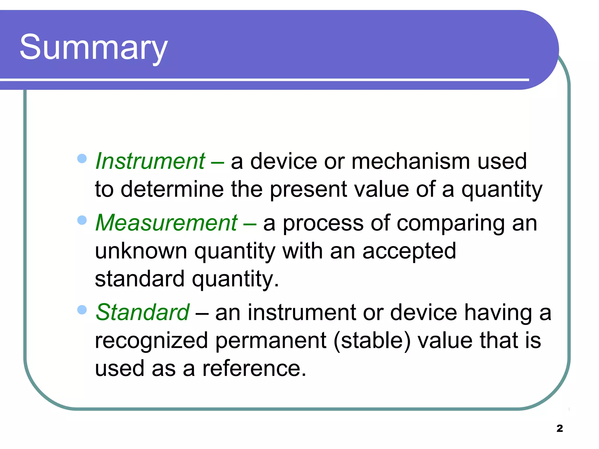 1 measurement and error | PPT