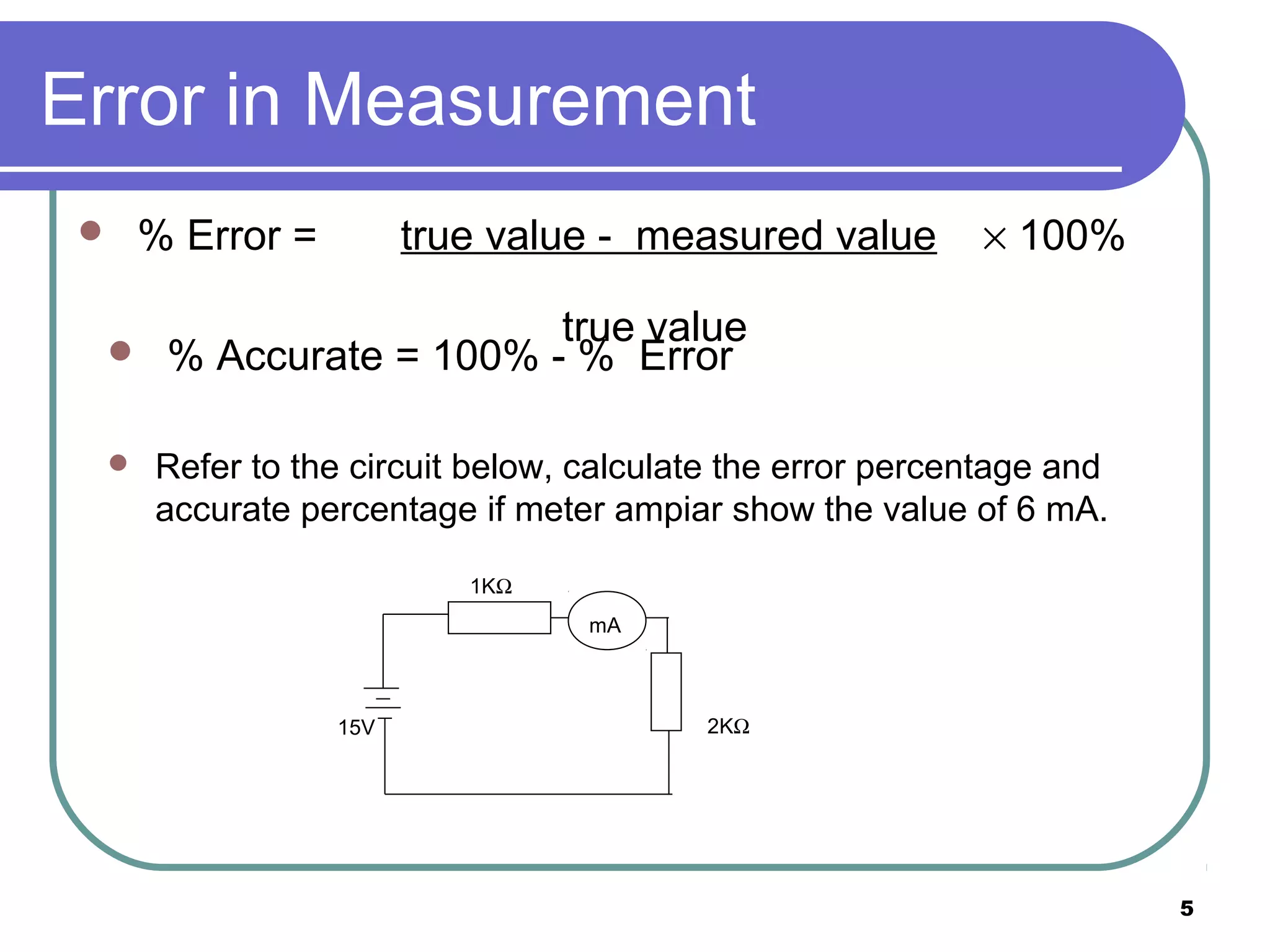 1 measurement and error | PPT