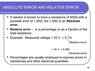 1 measurement and error | PPT