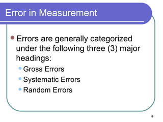 1 measurement and error | PPT | Physics | Science
