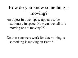 1 Measuring Motion | PPT