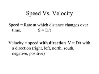 1 Measuring Motion | PPT