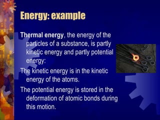 Stored Mechanical Energy Examples