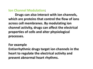 Mechanism of action of Drug | PPT