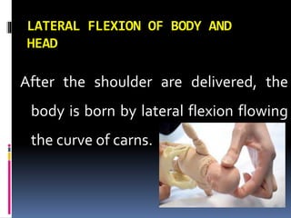 MECHANISM OF LABOUR- OBSTETRICS AND GYNAECOLOGY | PPT