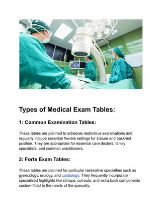 1_Medical exam tables health tables .pdf | Medical Tests | Medical Health