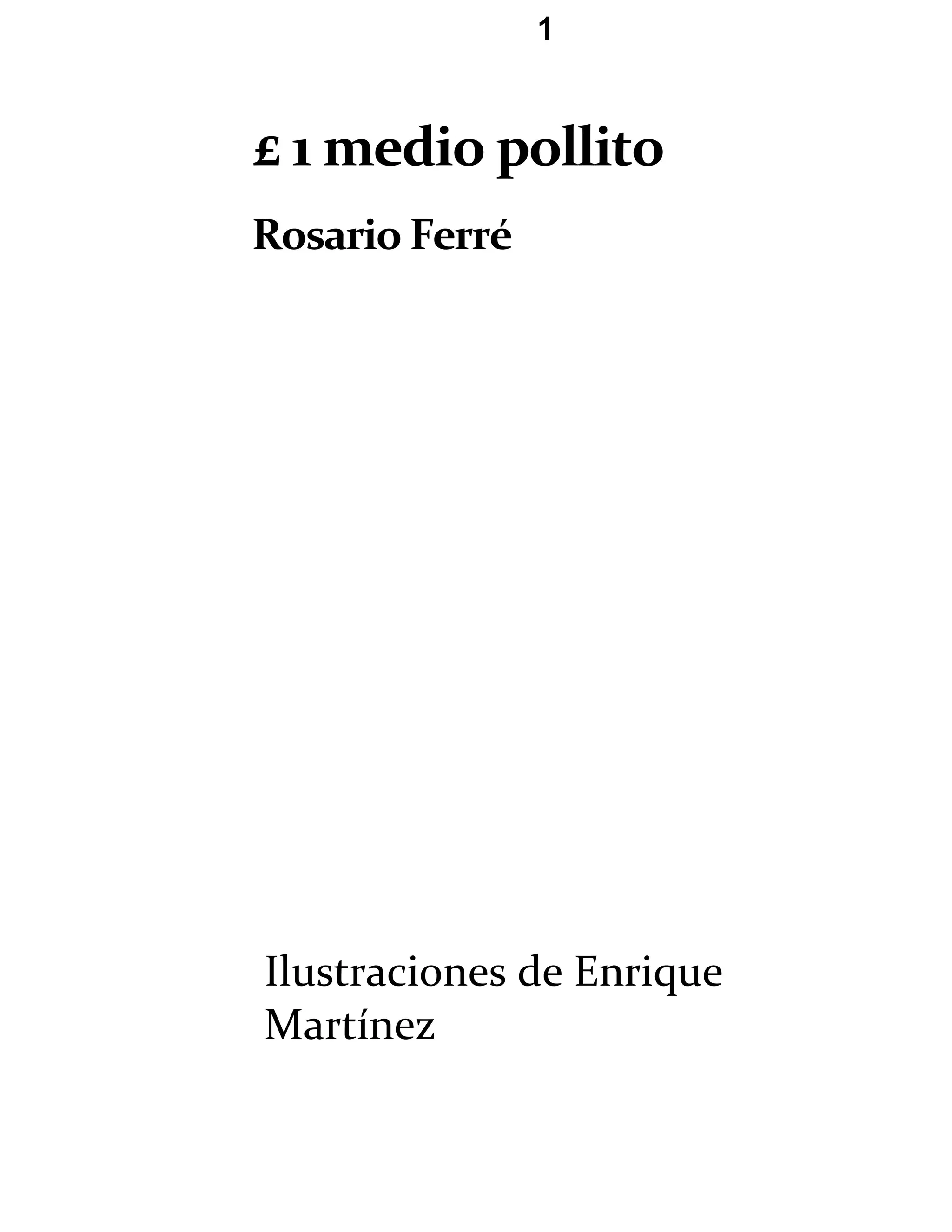 1 medio pollito[1] | PDF