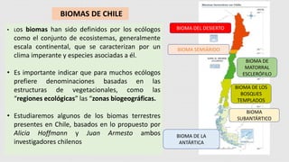 Zonas de ecosistemas y biomas de Chile.pptx