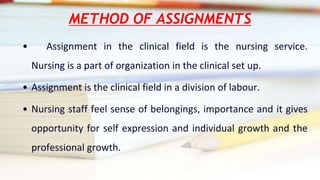 Methods of Assignment | PPT