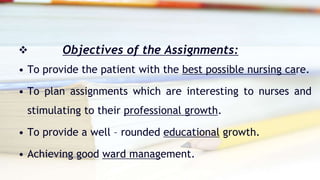 Methods of Assignment | PPT