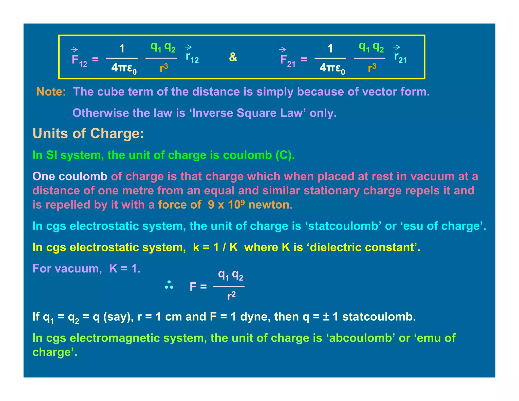 Electrostatics | PDF