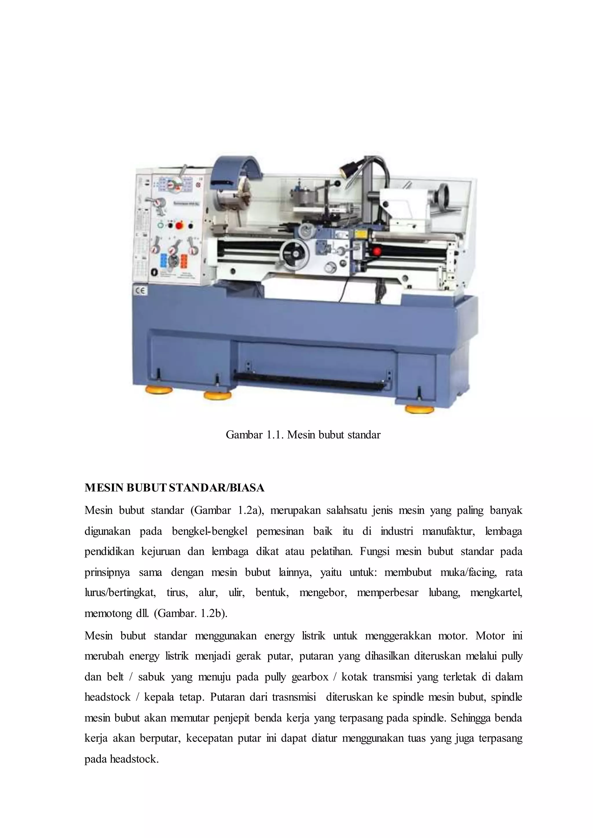 1 mengidentifikasi mesin bubut | DOCX