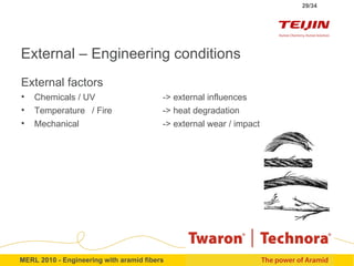 Merl2010 - Engineering with aramids | PPS