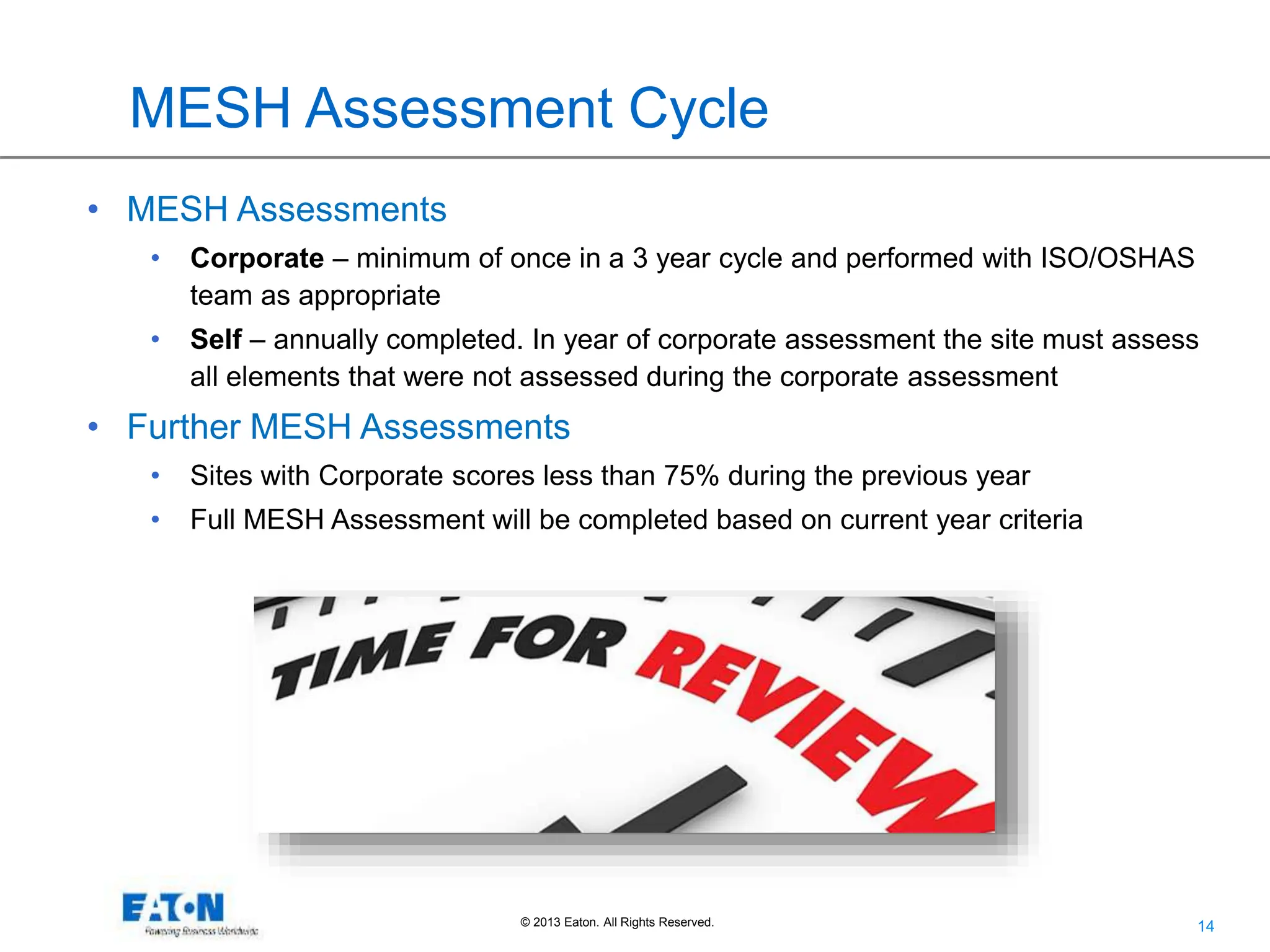 1 MESH General Assessor - Intro, Overview- 2015.pptx
