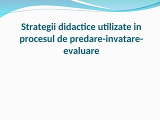 METODE EDUCATORI de evaluare 2023 gradinita | PPT