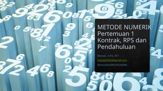 #1 METODE NUMERIK Teknik ELEKTRO.pptx.pptx