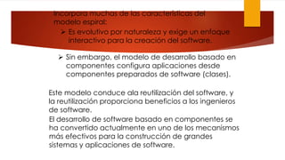 Metodología basada en componentes | PPTX