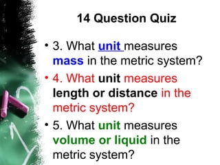 Metric System Review | PPT