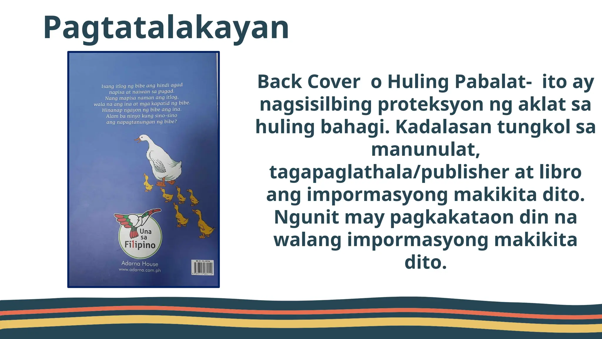 Maga Bahagi ng Aklat sa Asignaturang Filipino | PPTX