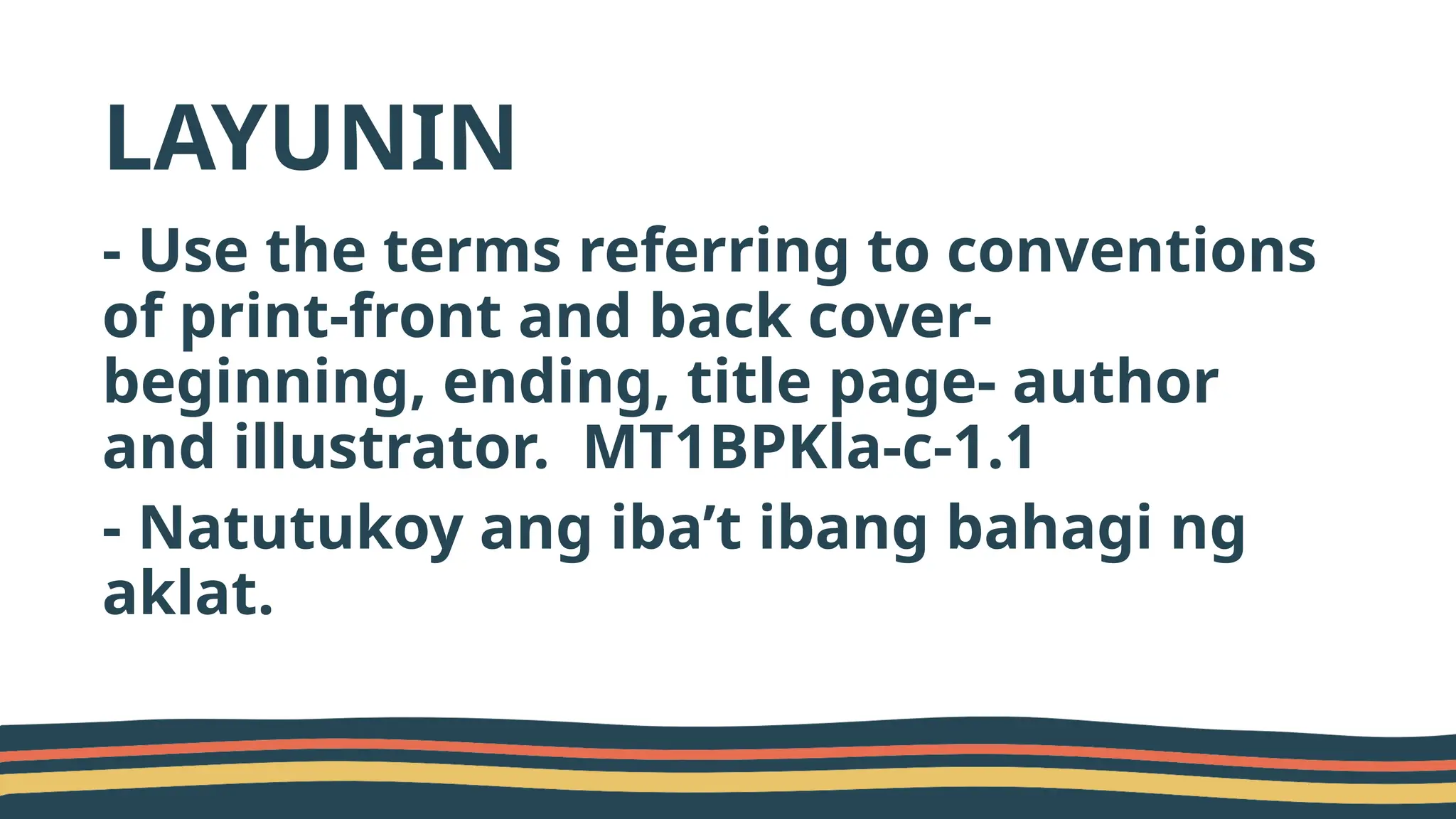Maga Bahagi ng Aklat sa Asignaturang Filipino | PPTX