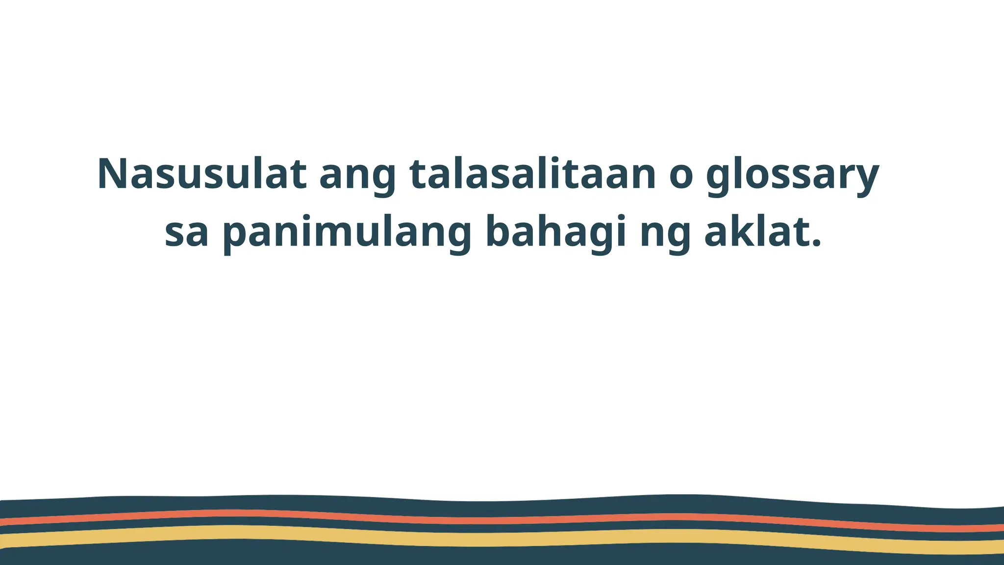 Maga Bahagi ng Aklat sa Asignaturang Filipino | PPTX