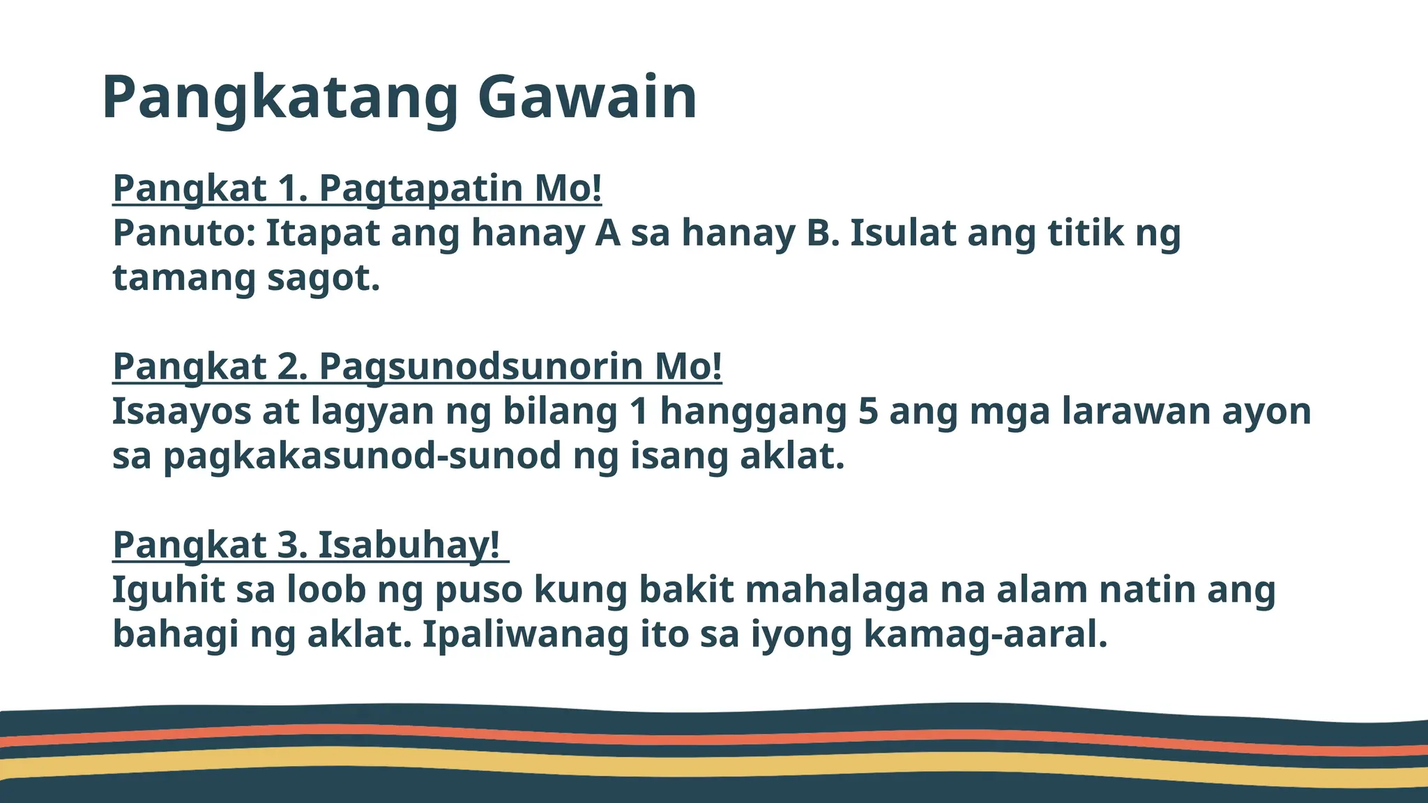 Maga Bahagi ng Aklat sa Asignaturang Filipino | PPTX