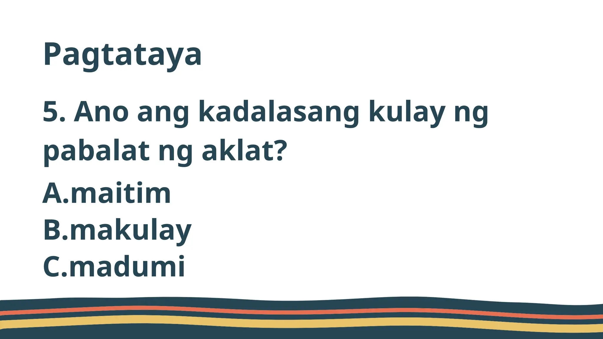 Maga Bahagi ng Aklat sa Asignaturang Filipino | PPTX
