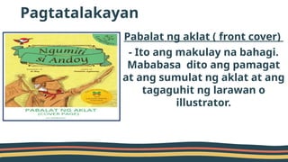 Maga Bahagi ng Aklat sa Asignaturang Filipino | PPTX