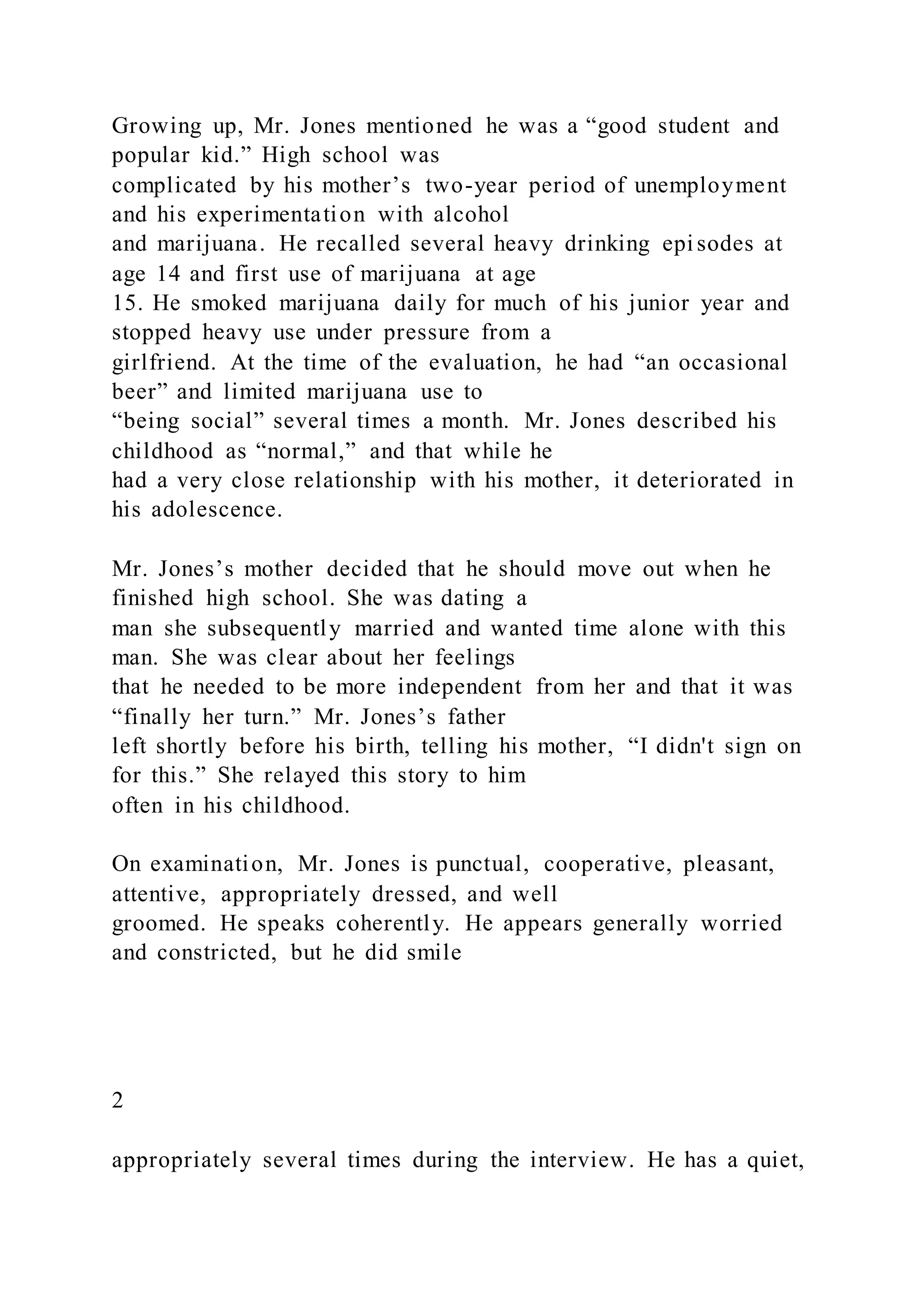 1 MHC 610 Final Project Part Two Guidelines and Rubric | DOCX