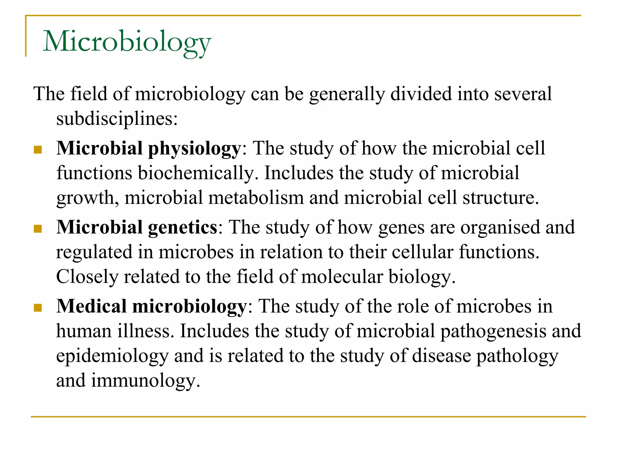 Microbiology | PPT
