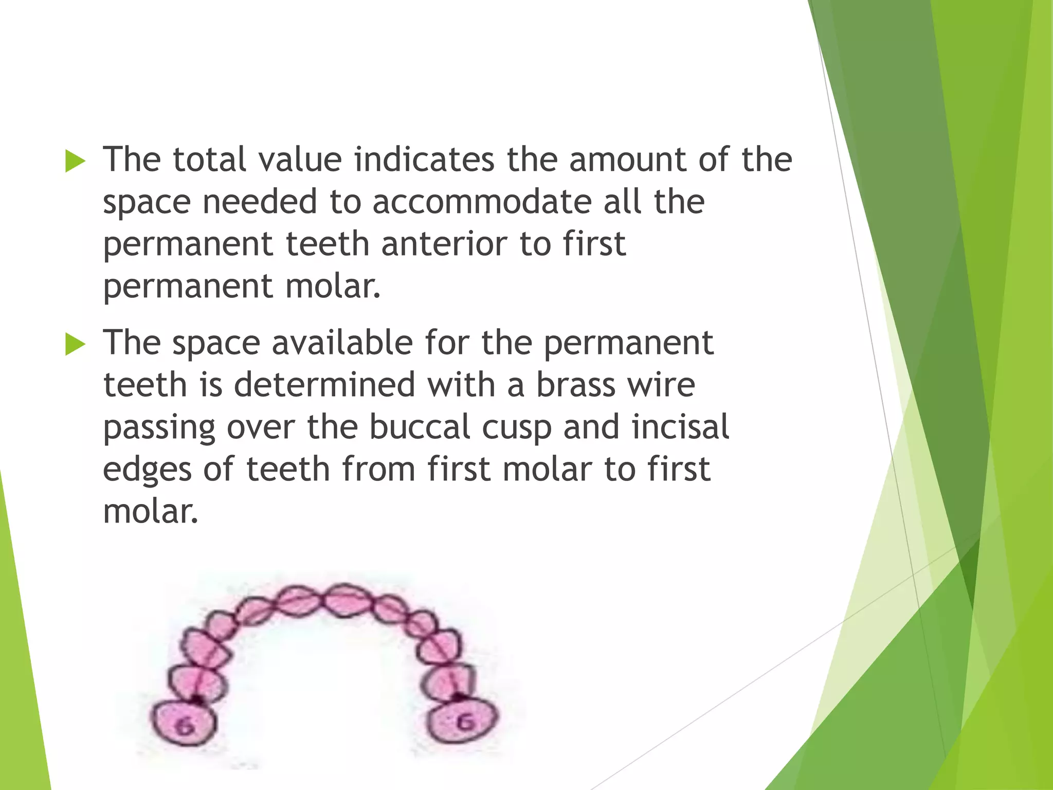 mixed dentition analysis | PPTX