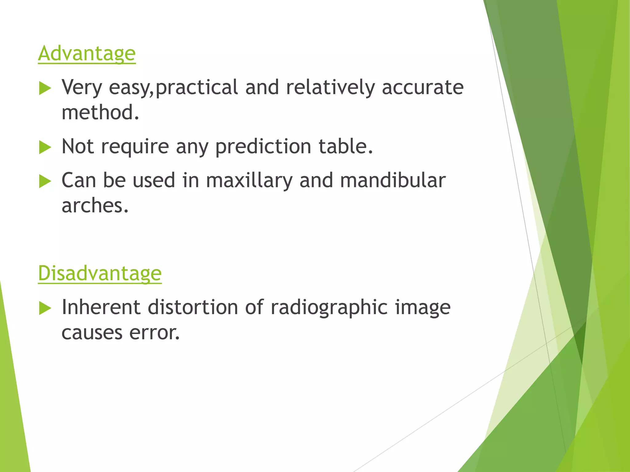 mixed dentition analysis | PPTX