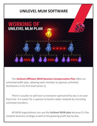 Unlievel Affiliates MLM Network Marketing Script | PDF