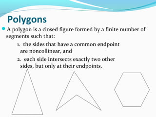 sum of interior and exterior angles in polygons | PPT