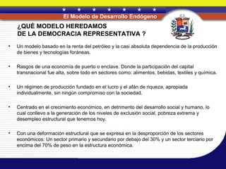 modelo de desarrollo endogeno | PPT