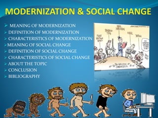1 modernization and social change bed | PPTX