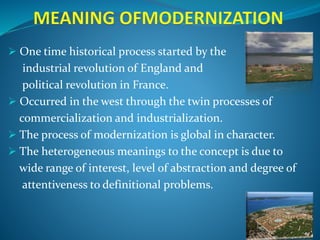 1 modernization and social change bed | PPTX