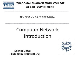 Module Intro 1 What is Computer Network ? | PPTX