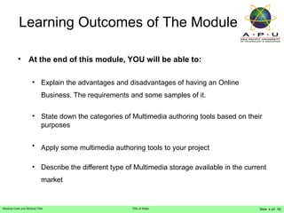 1 module intro | PPT