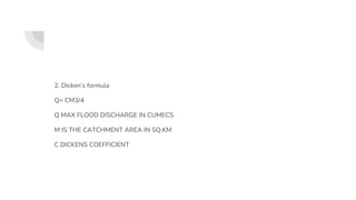 Irrigation engineering -River gauging | PPTX