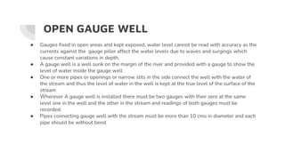 Irrigation engineering -River gauging | PPTX