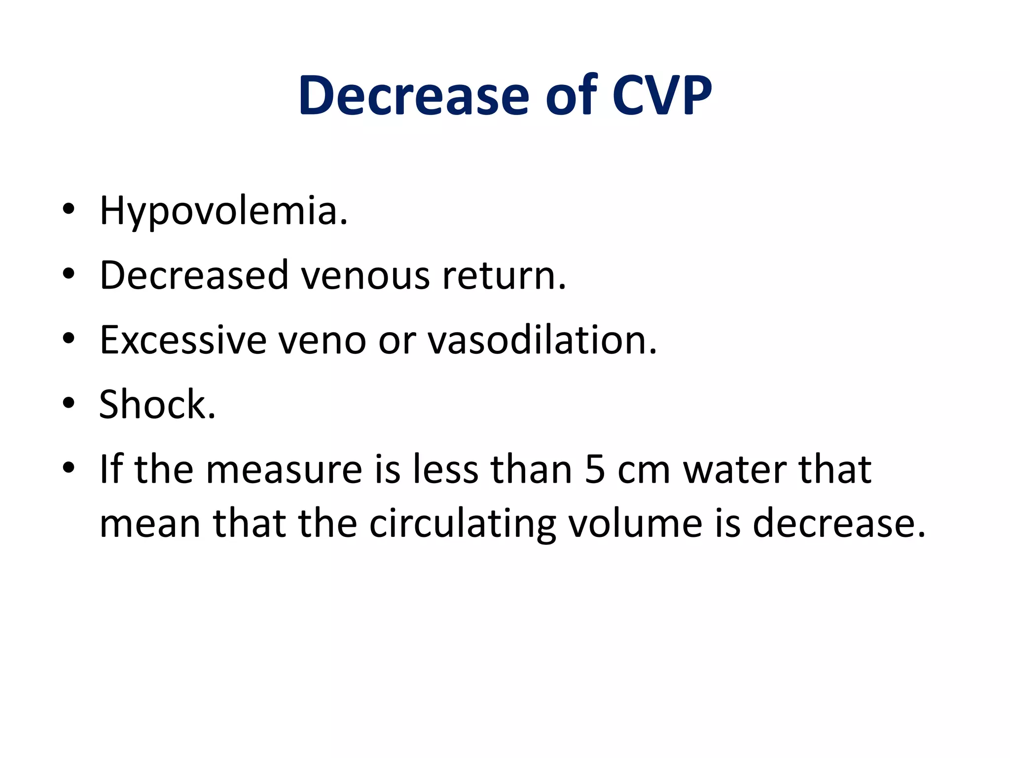 1 Monitoring of Central Venous Pressure & Its Techniques | PPTX