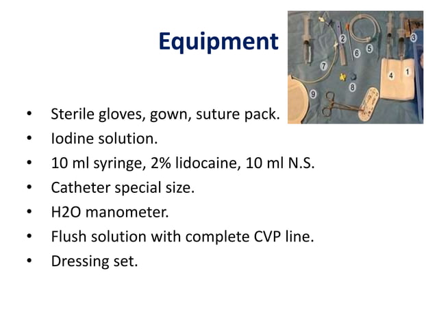 1 Monitoring of Central Venous Pressure & Its Techniques | PPTX